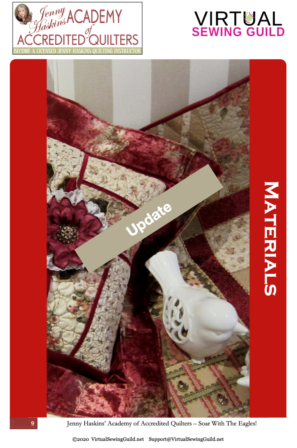 Updated Materials – Virtual Sewing Guild