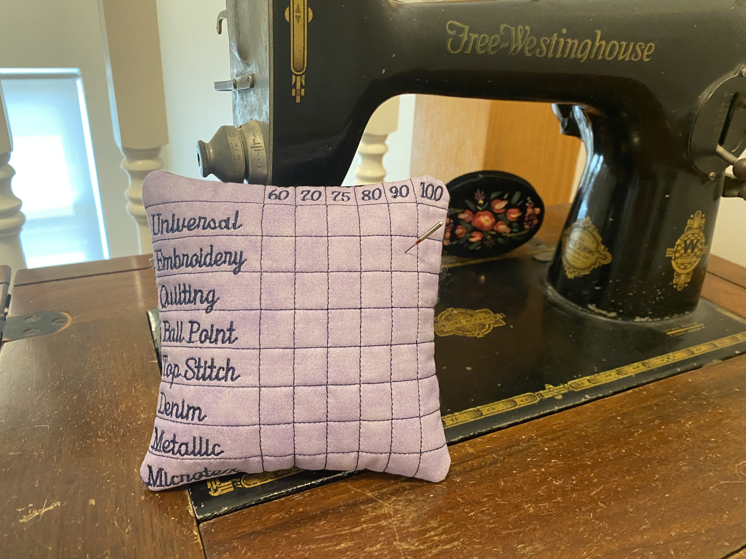 Machine Needle Sorter Pincushion – Virtual Sewing Guild